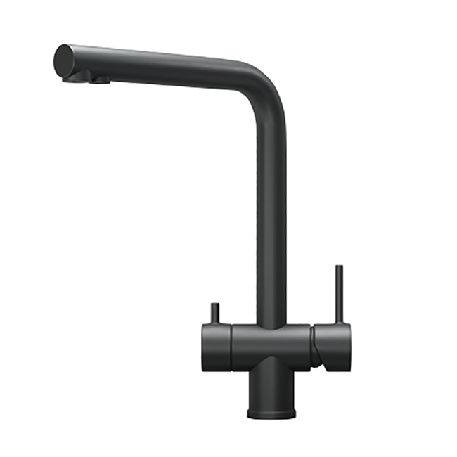 Смеситель для кухни Granula Kitchen space KS-7011 черный матовый