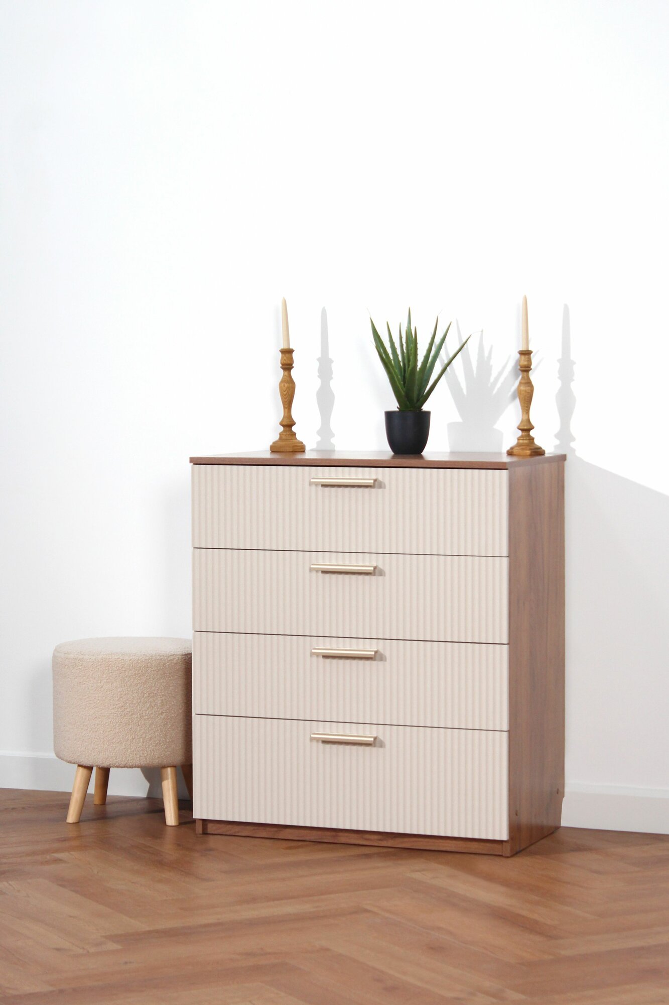 Комод 800 Джерси Дуб табачный/Тирамису (Двенадцать стульев)