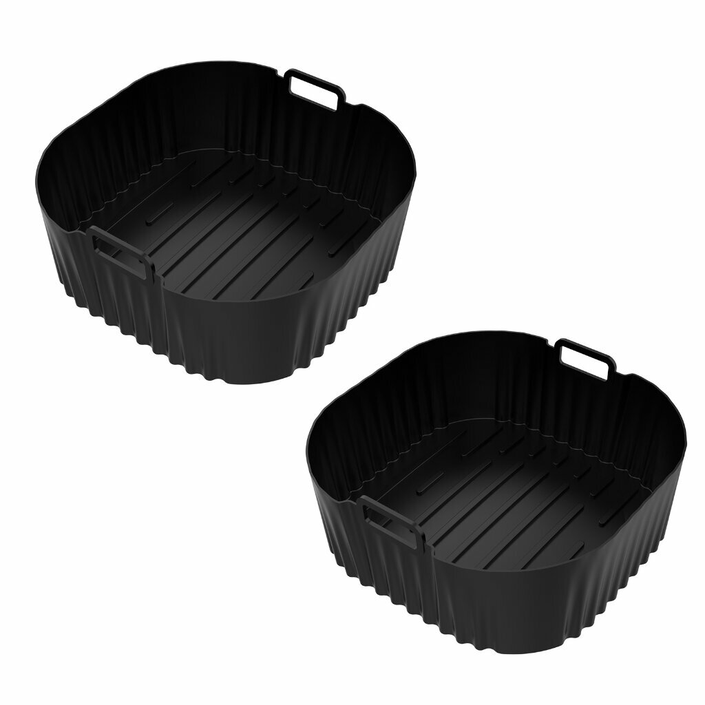 2 антипригарные силиконовые формы для аэрогриля, безопасные для посудомоечной машины