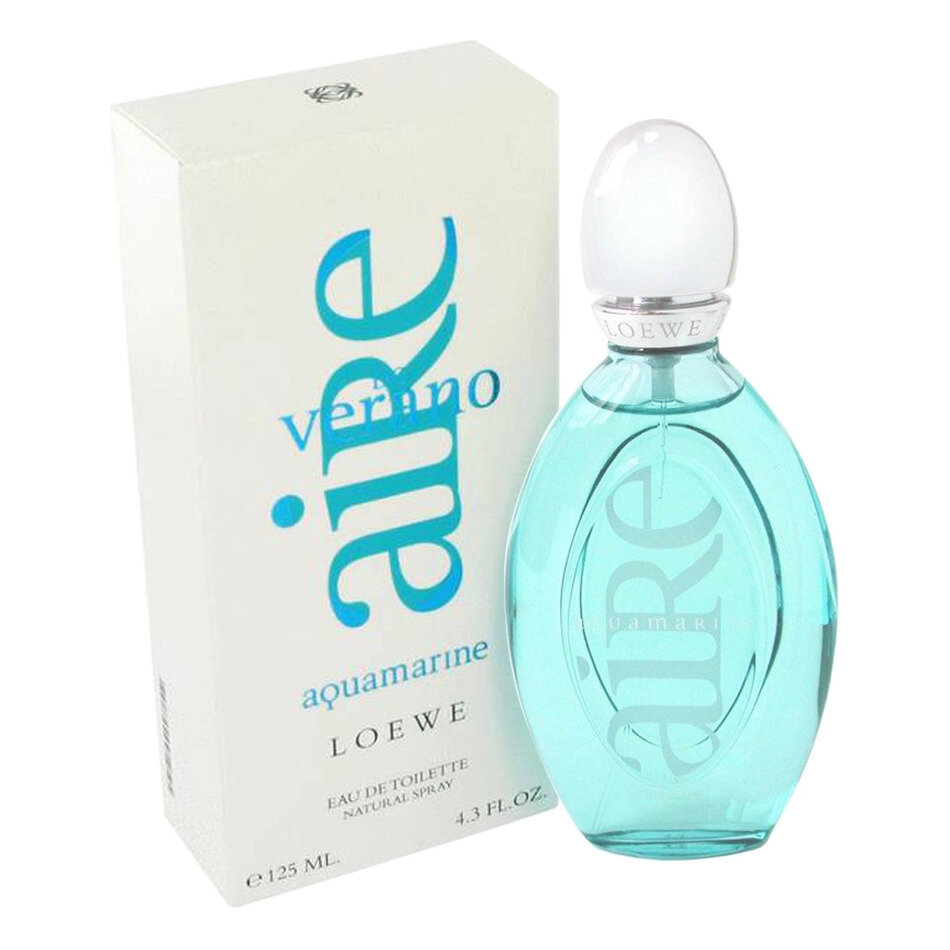 Туалетная вода Loewe Aire De Verano Aquamarine 125 мл / Лоэве Аире Де Верано Аквамарин / Воздух лета Аквамарин