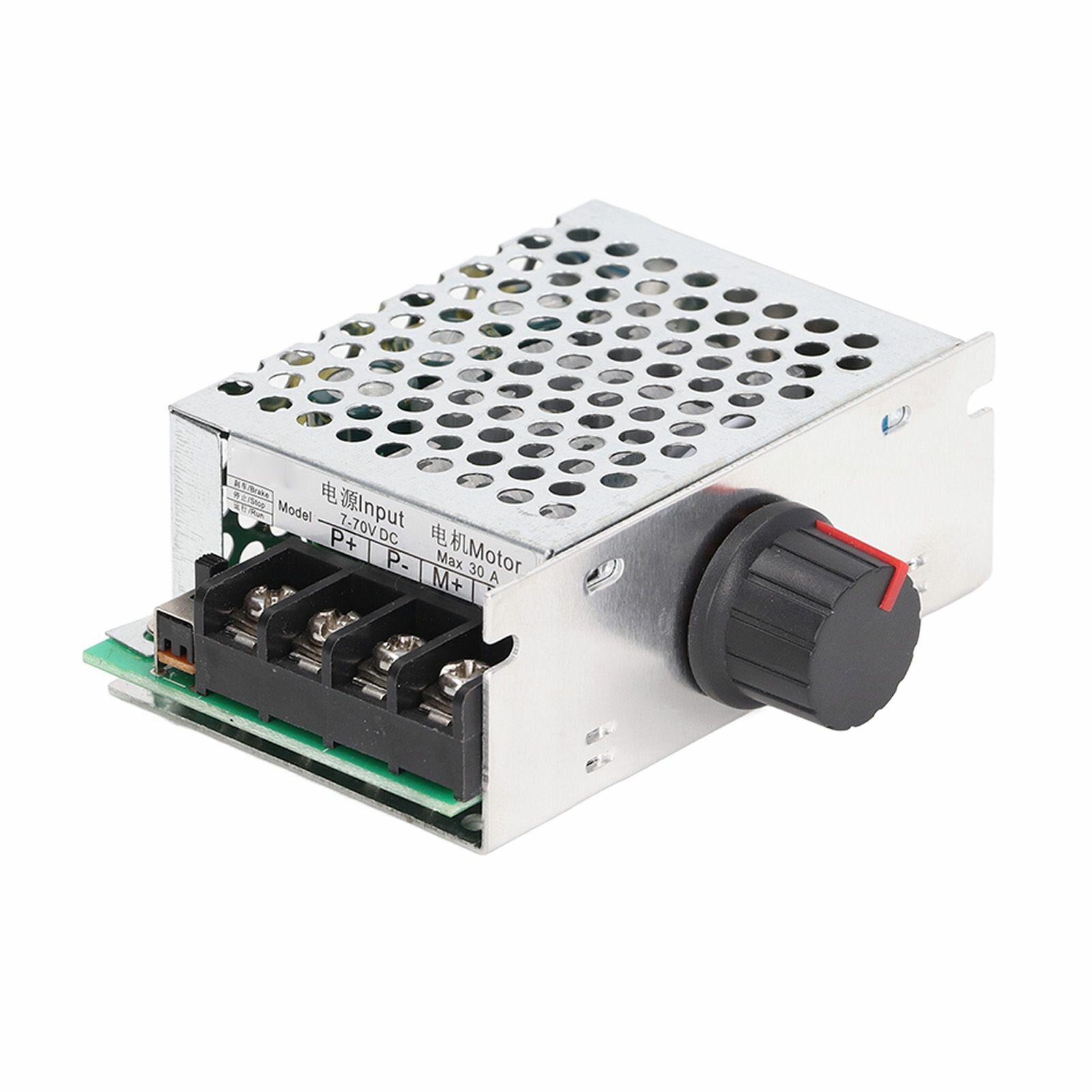 PWM регулятор частоты вращения двигателя DC 7-70V с регулируемым рабочим циклом для светодиодов