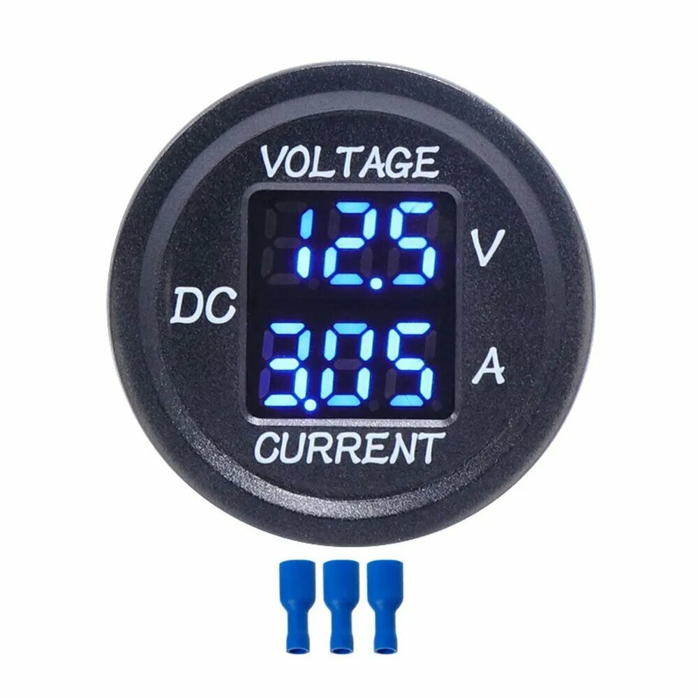 Измеритель напряжения Амперметр Напряжение батареи Вольтметр тока ЖК-цифровой дисплей Шунт