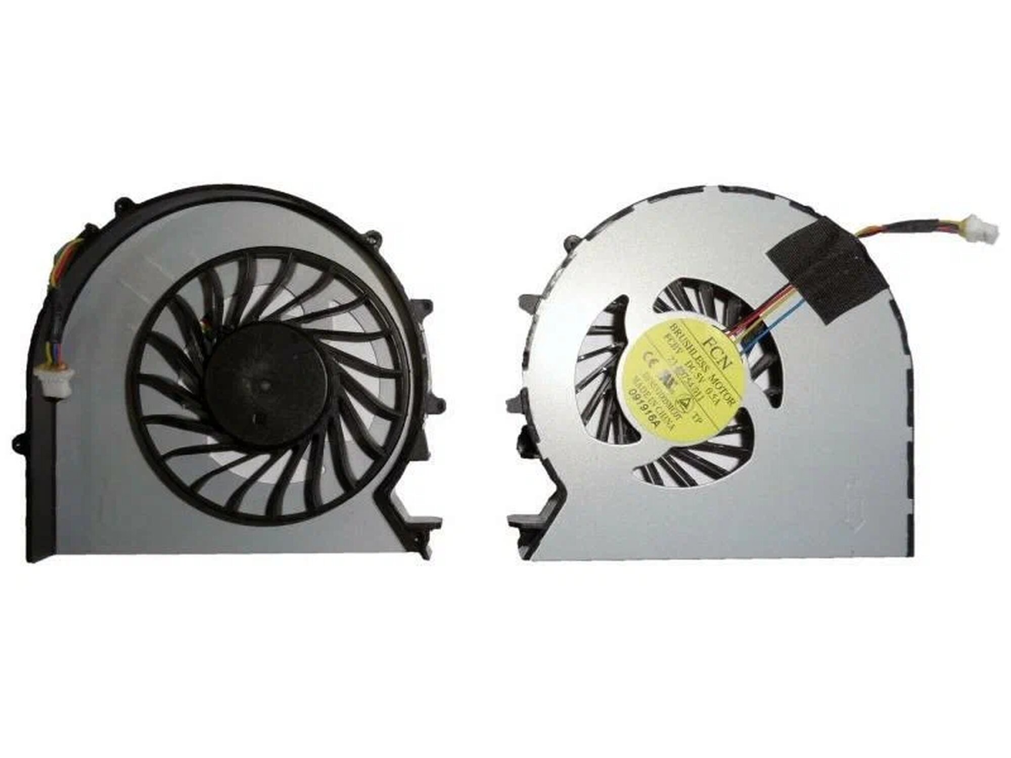 Вентилятор (кулер) для ноутбука HP Probook 450 G1, 455 G1, 550 G1, Ver. 2 для дискретной видеокарты