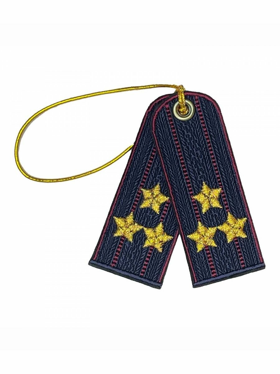 Брелок-погоны фсин полковник