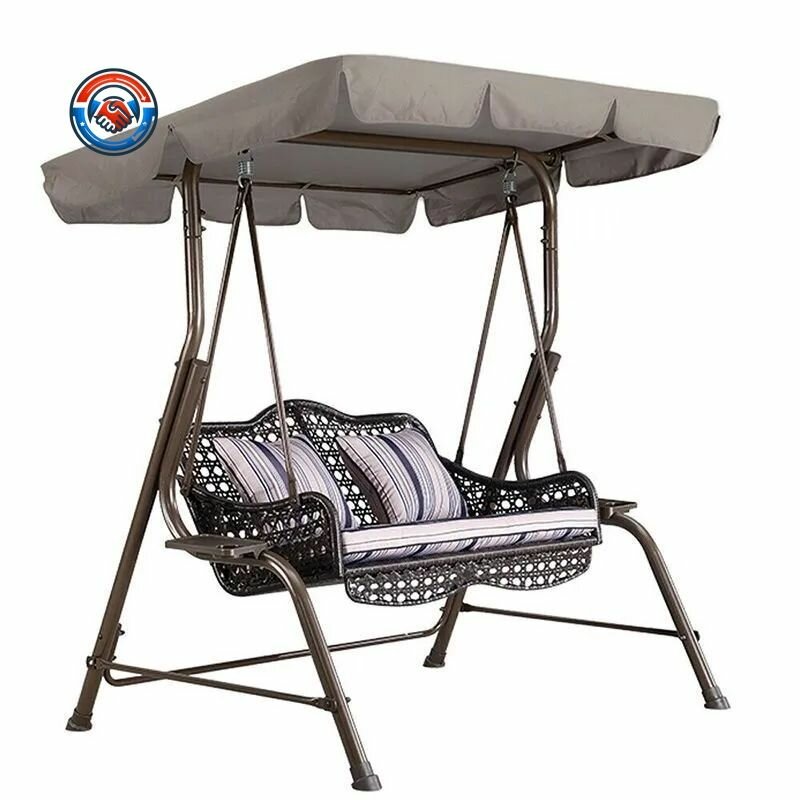 Садовый тент для качелей 165х112, универсальный защитный навес от дождя и солнца, легко устанавливаемая крыша для садовой мебели