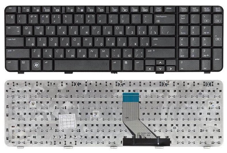 Клавиатура для HP CQ70 CQ71 G71 p/n: MP-07F13SU-442, 904D007C0R