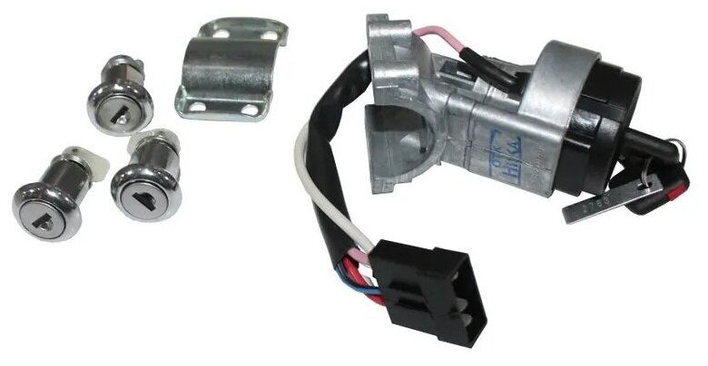 NIKA 31636105006 Замок УАЗ-Патриот с личинками (иммобилайзер активир) (к-т) (НИКА)