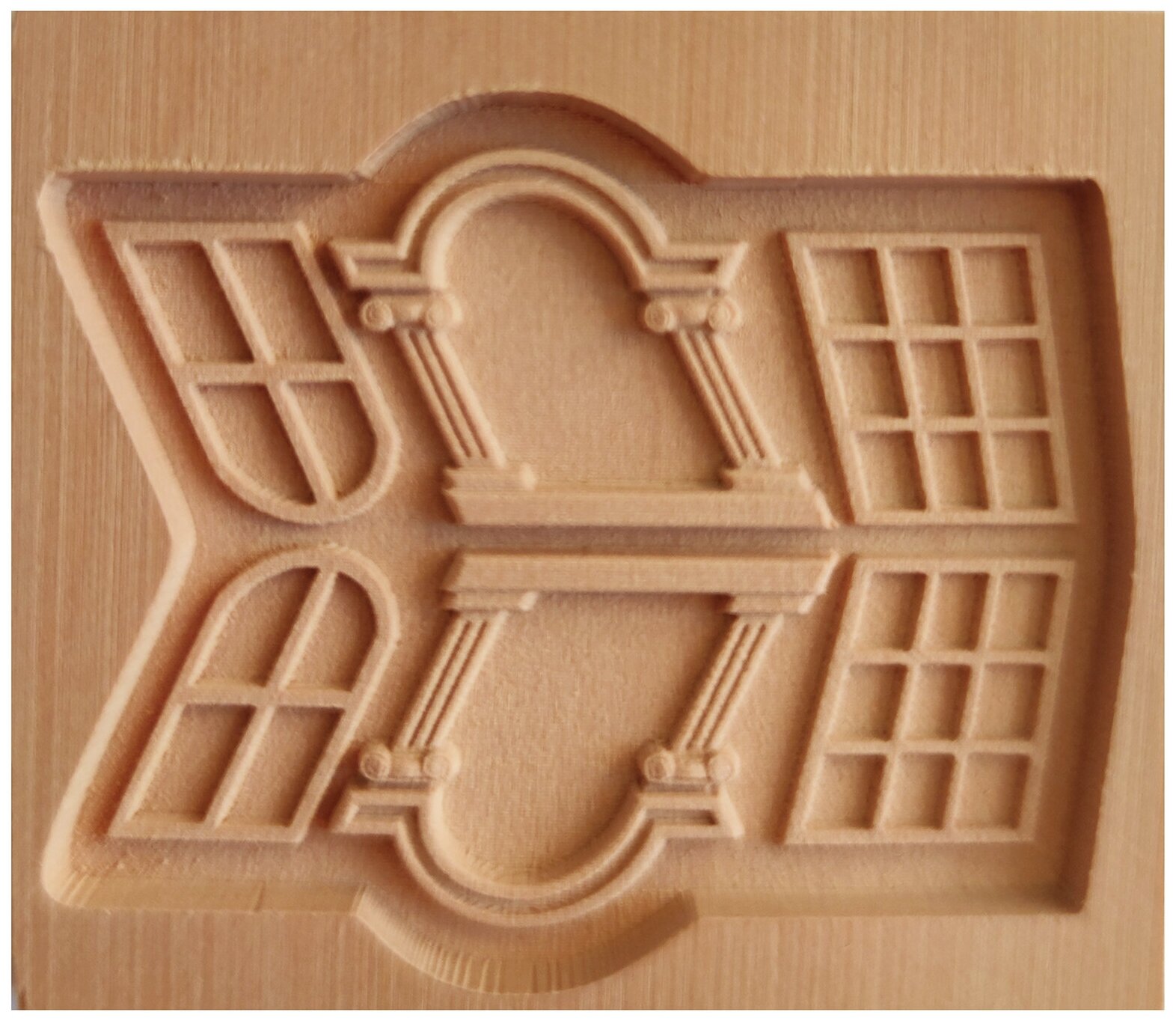 Боковой декор для сборной модели корабля "Бригантина Феникс", груша, М.1:72, Россия