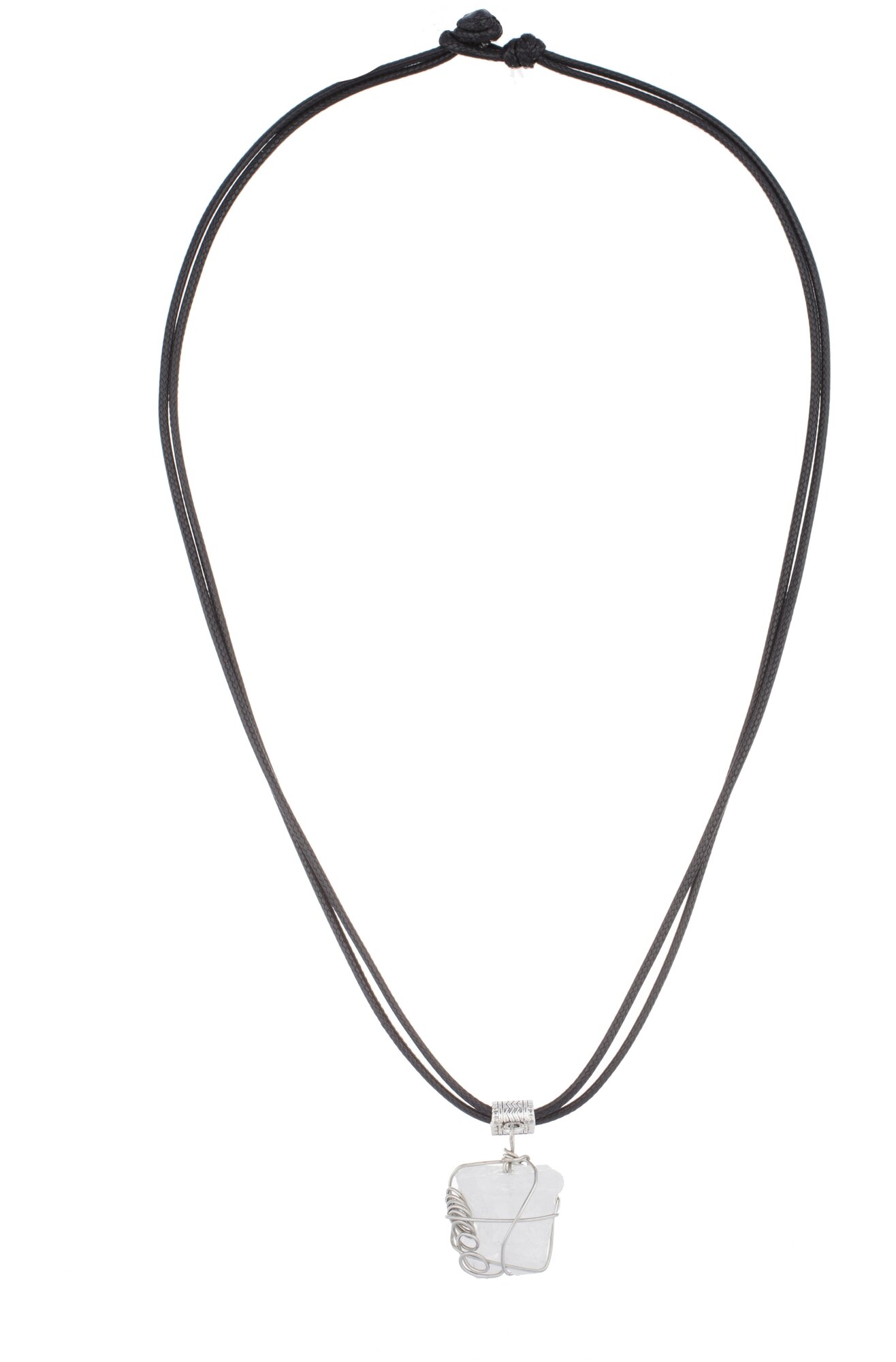 Колье, горный хрусталь