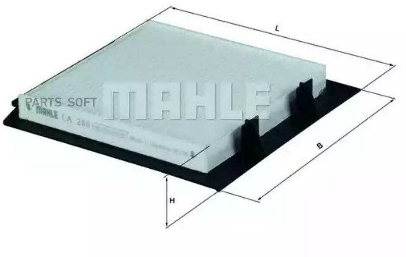 Картридж салонного фильтра Mahle/Knecht арт. LA288
