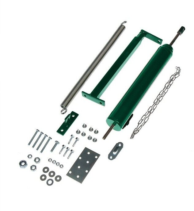 Автомат для проветривания теплиц, +20, +30°C, 80 кг, с ограничителем, термопривод, «Садовник»