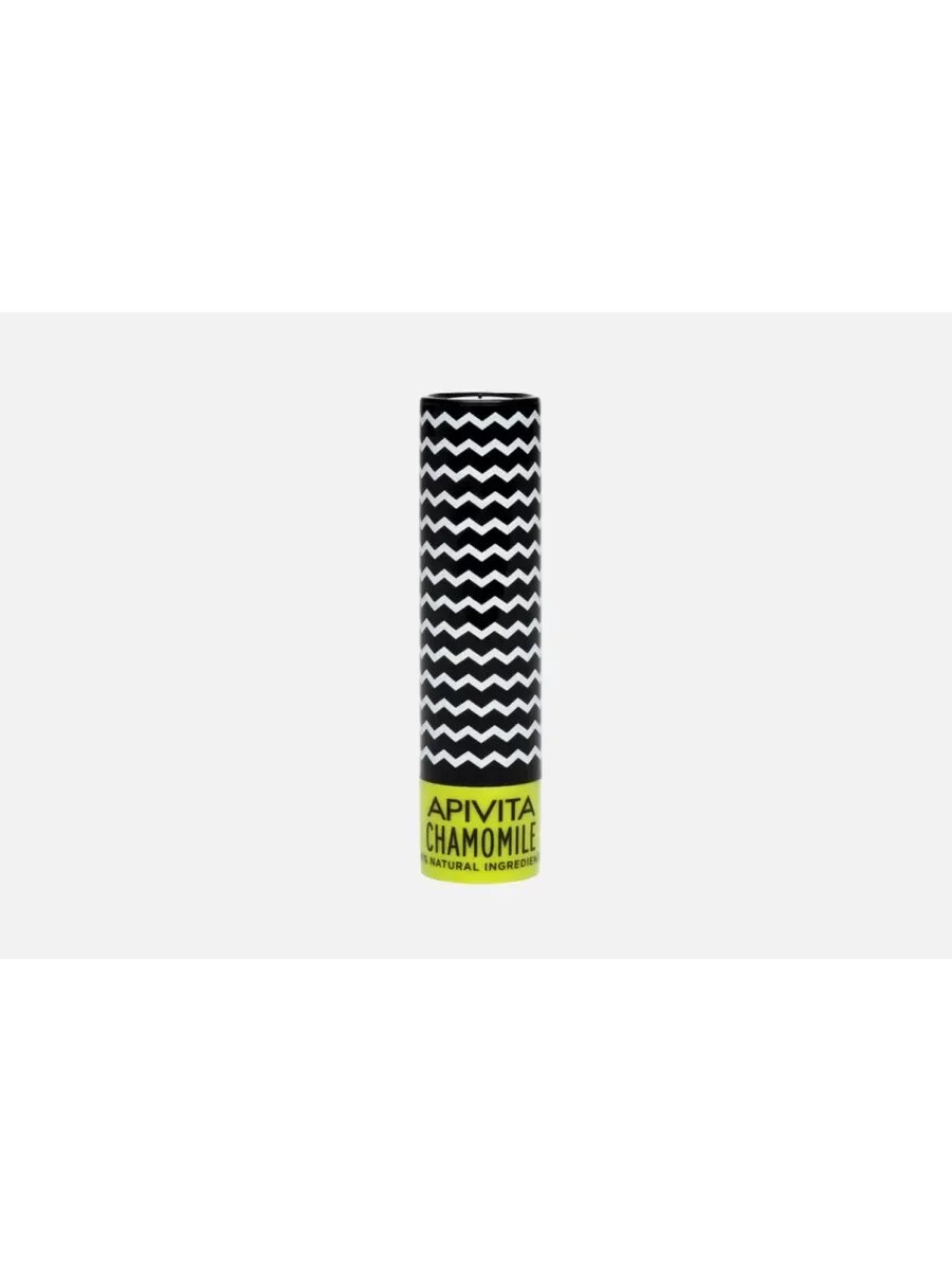 #APIVITA CHAMOMILE SPF 15 Увлажняющий ухoд для губ 4.4г#