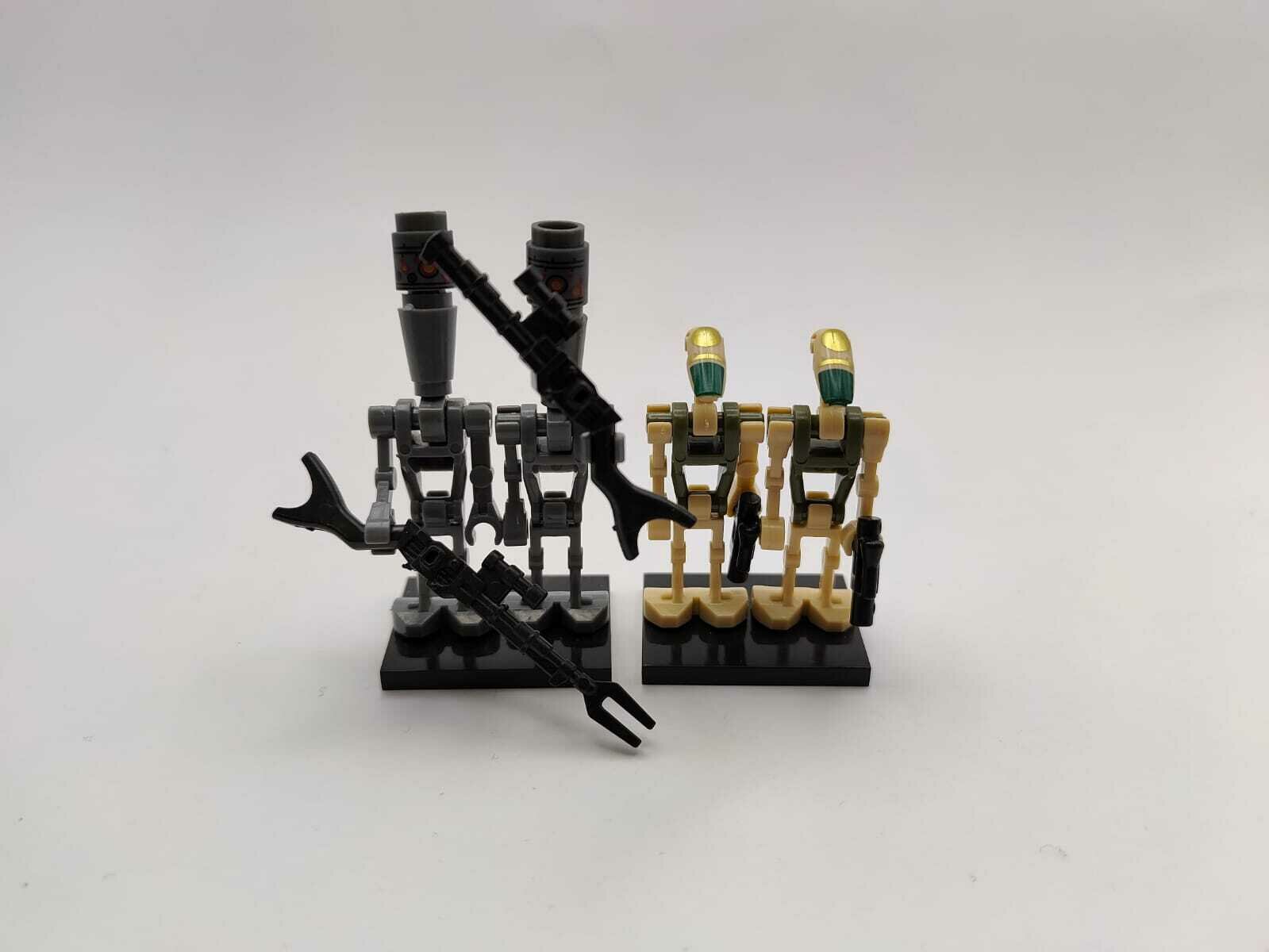 Минифигурка "Дроид-убийца и дроид-водитель B1", фигурка серии "Дроиды" Star Wars, совместима с конструкторами Lego