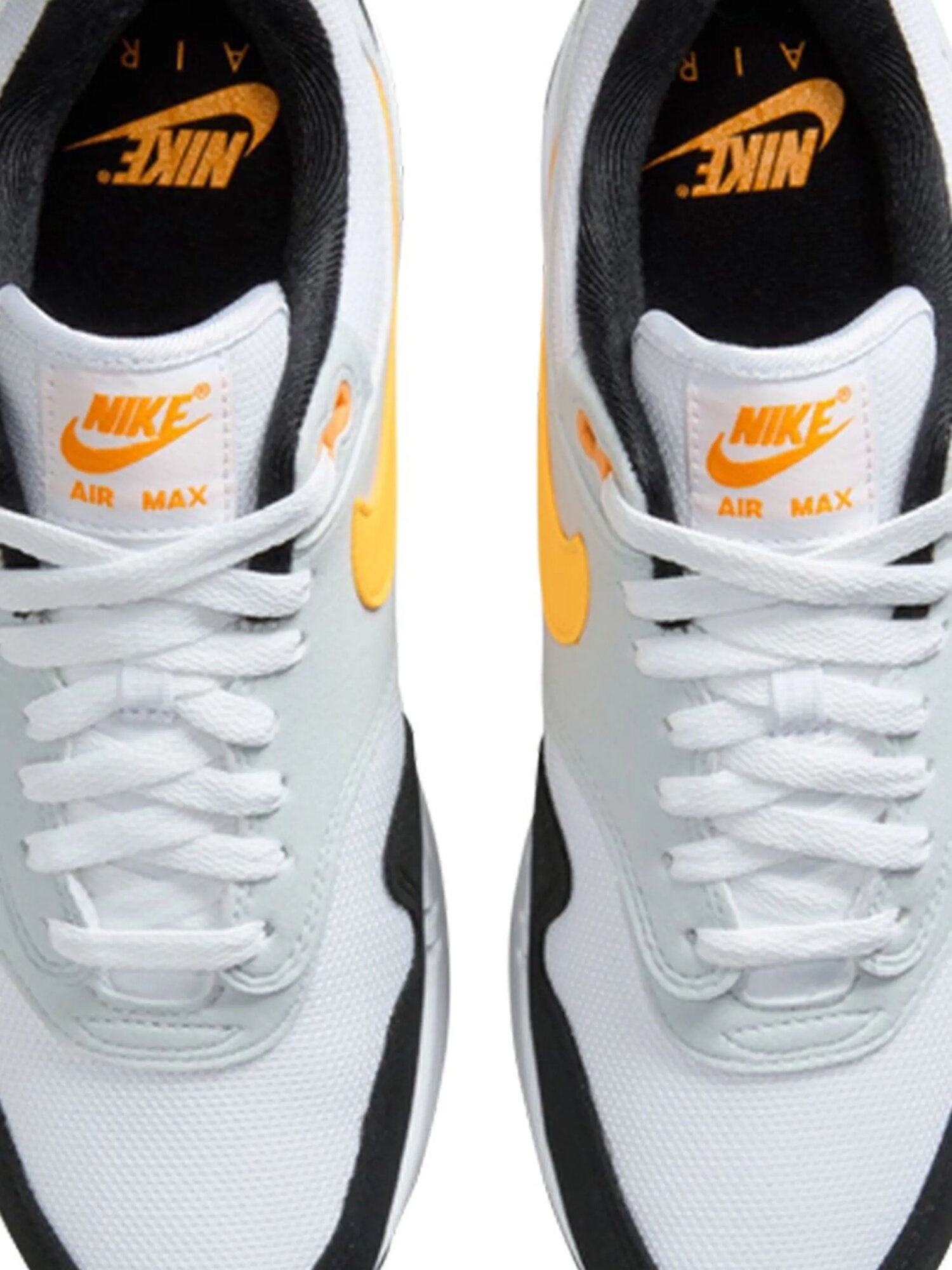 Кроссовки NIKE Air Max 1, размер 9 US, бежевый/белый — фото 1
