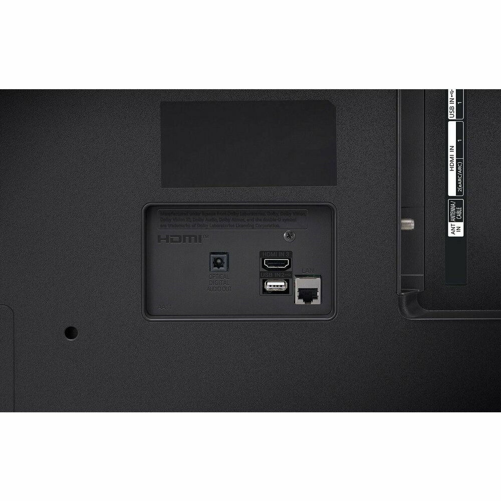 Телевизор LG 50NANO80T6A 4K UHD разрешение 3840x2160 частота обновления NanoCell, QNED 178 градусов — фото 1