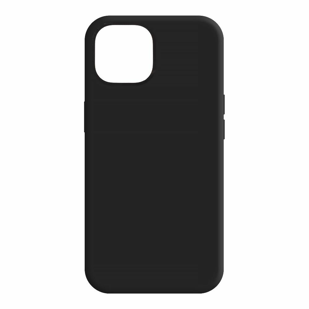 Силиконовый чехол для iPhone 15 "Silicone Case" (черный)