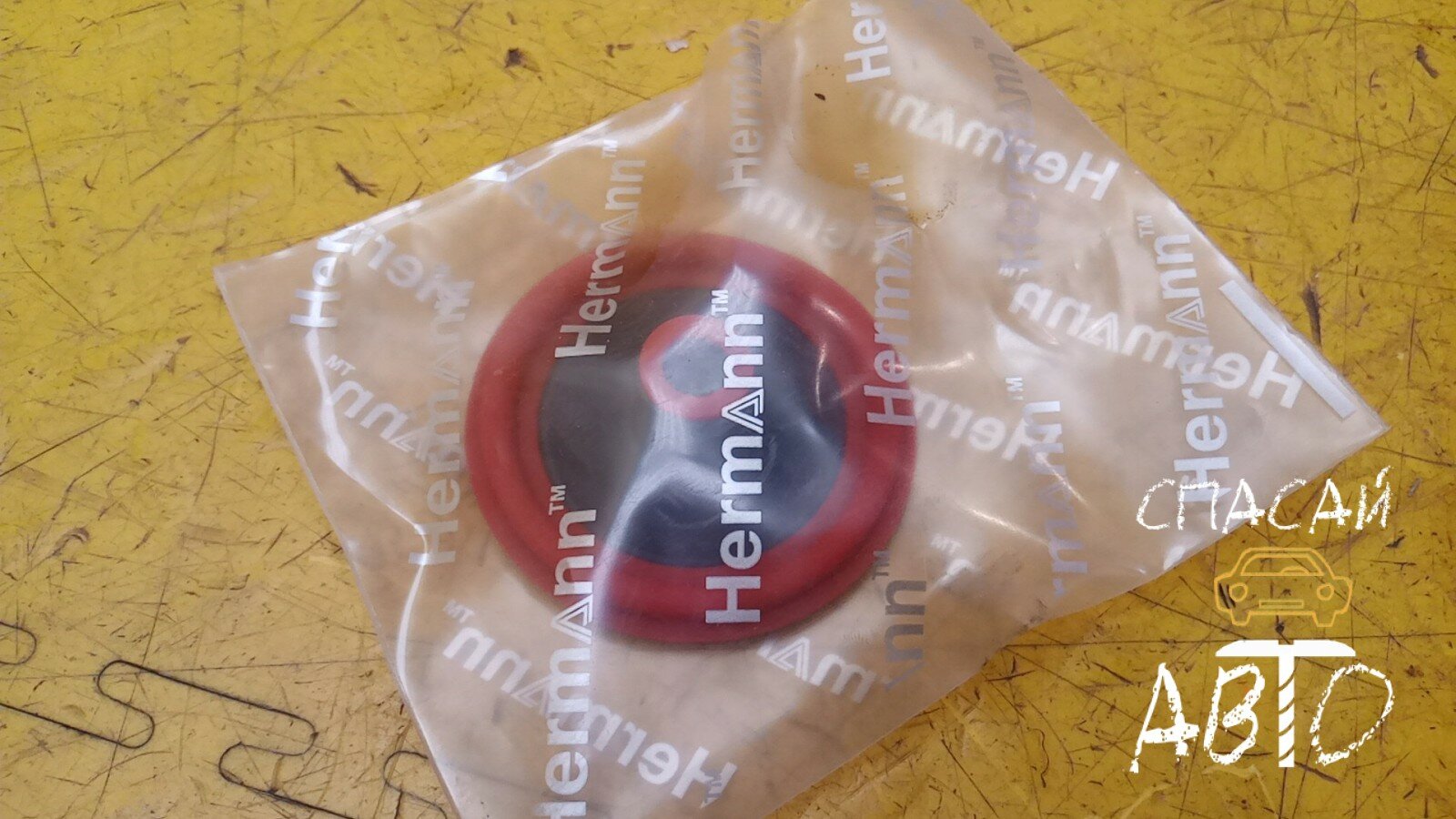 Мембрана клапанной крышки Hermann HR11127552281B, для BMW 5 Series, красная