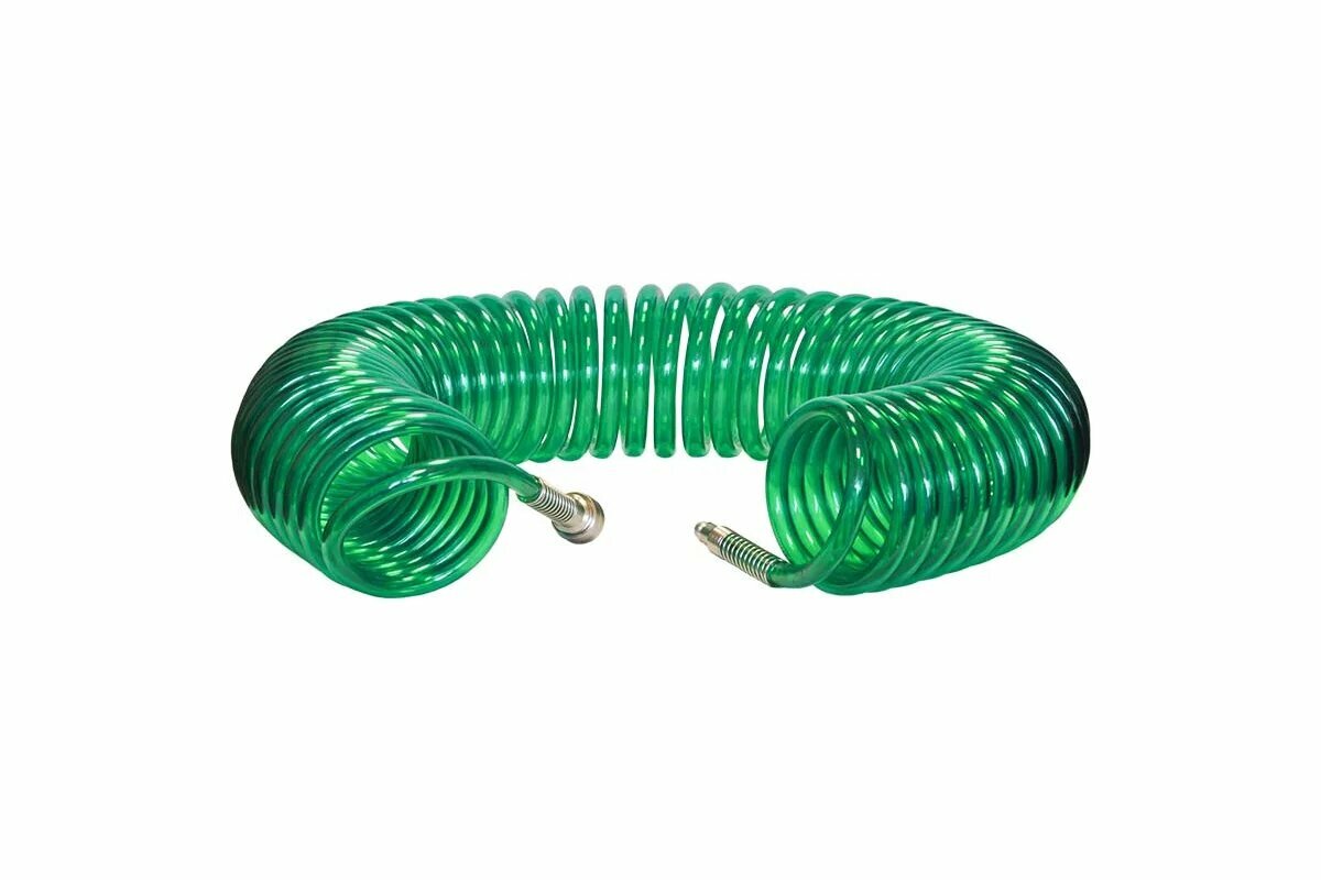 Шланг Skiper PH07 для пневмоинструмента, полиуретан, спиральный, 15 м