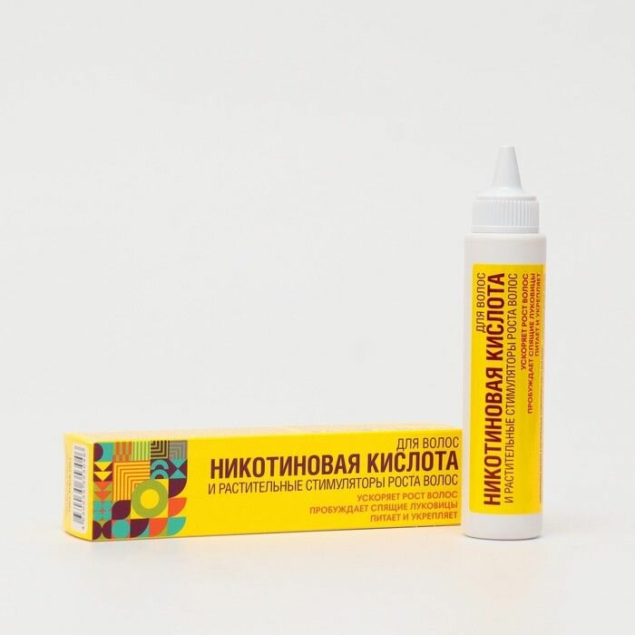 Никотиновая кислота для волос 911 растительные стимуляторы роста, 65 мл