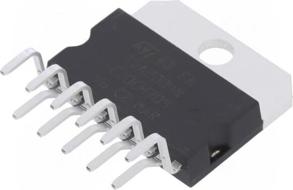 Аудиоусилитель STMicroelectronics TDA2004R IC Pвых 20Вт Характеристики stereo 8-18ВDC 1шт