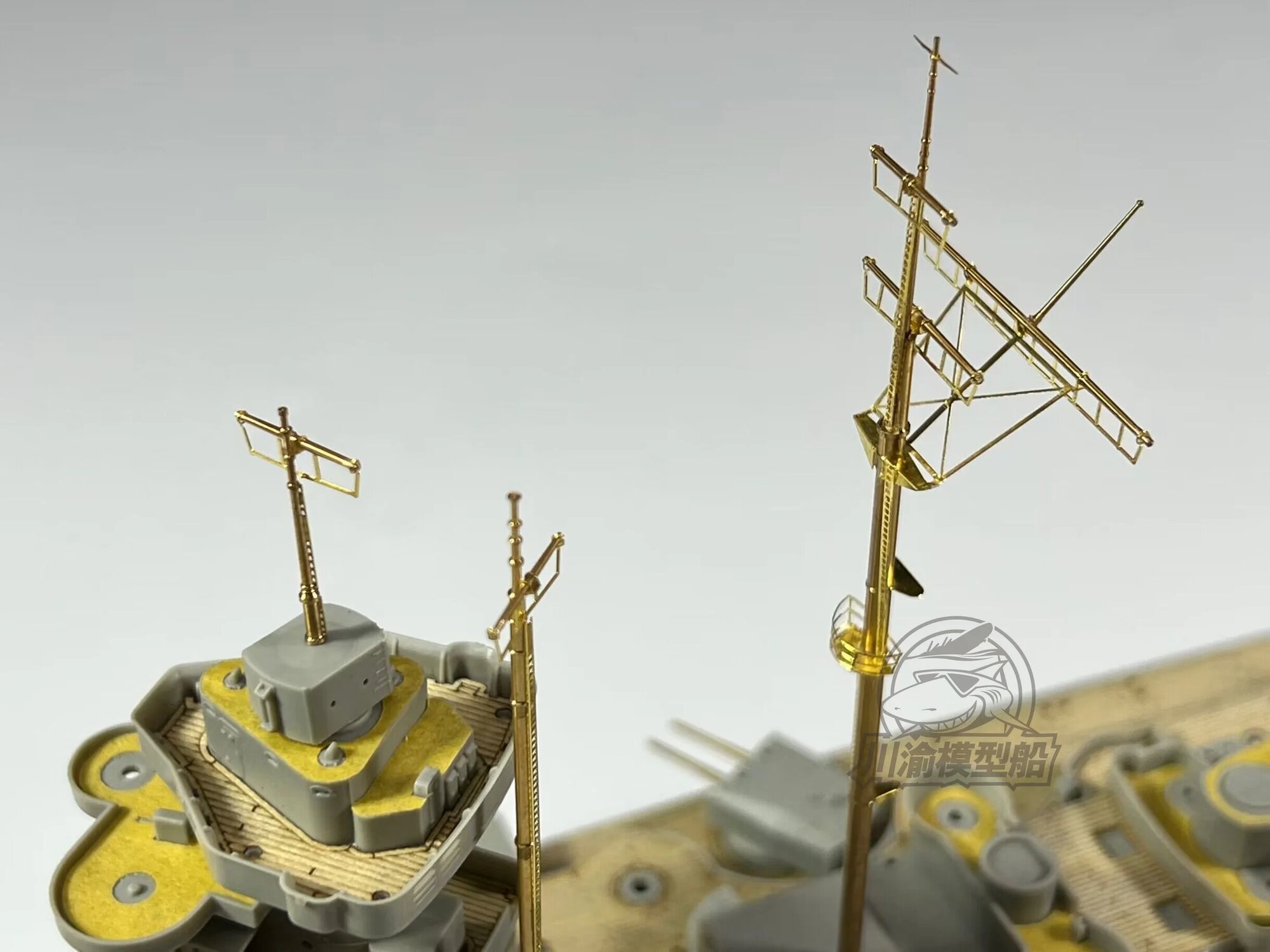 Набор для обновления деталей мачты CYG103 Tirpitz Battleship 1/350