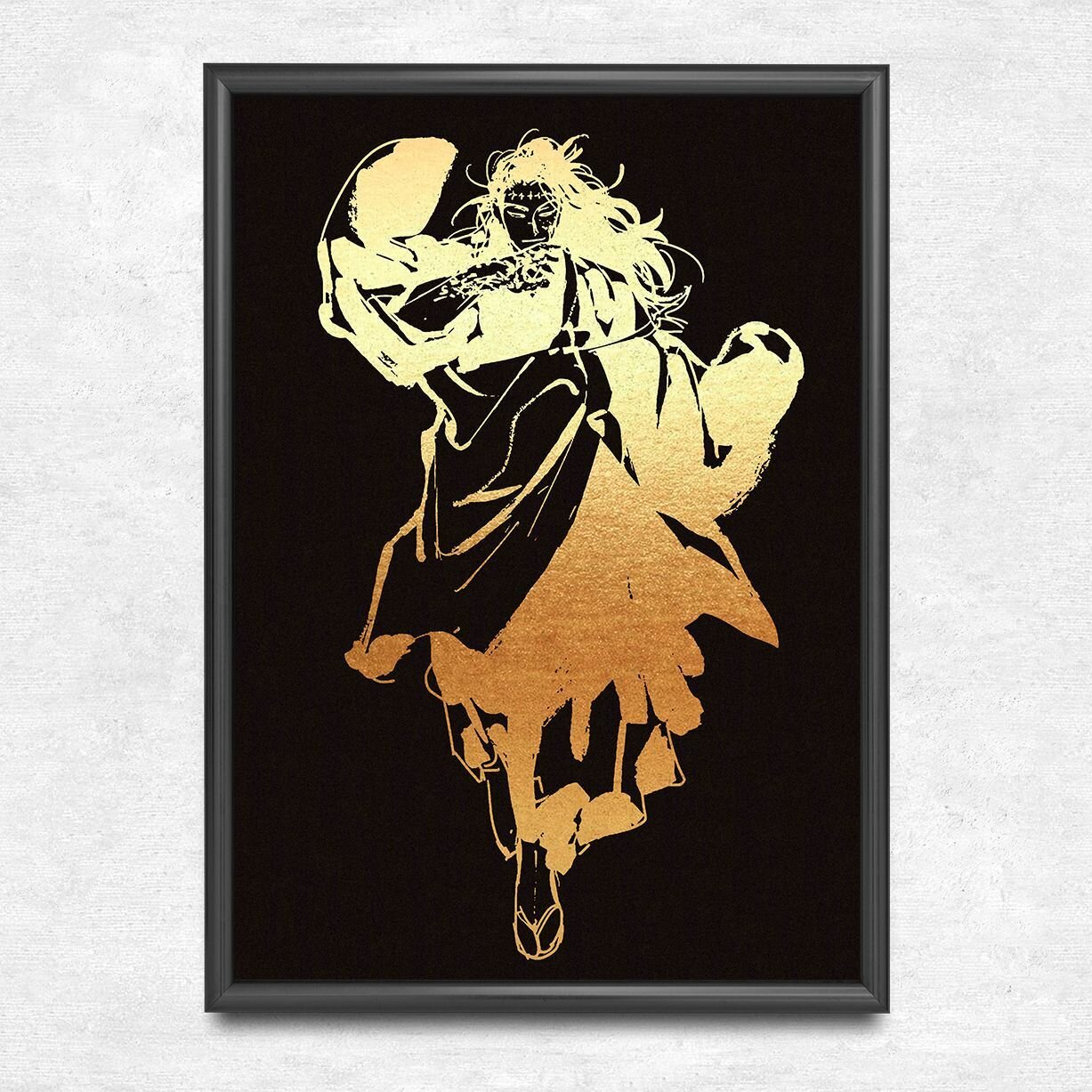 Постер на стену по аниме Магическая битва / Плакат интерьерный Sorcery Fight