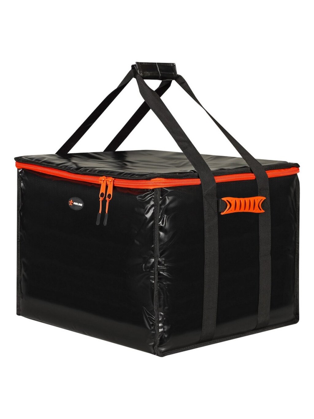 Сумка-холодильник термосумка 70 л (45х45х35 см) "AIRLINE" "BIG SIZE" (горизонт.) черная