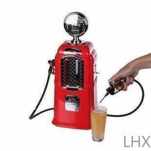 Диспенсер для напитков "Ретро бензоколонка" (два отсека по 1 л).