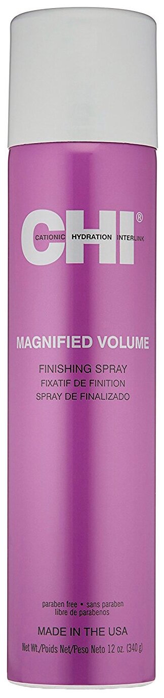 CHI Magnified Volume Finishing Spray - Лак усиленный объем, 340 гр