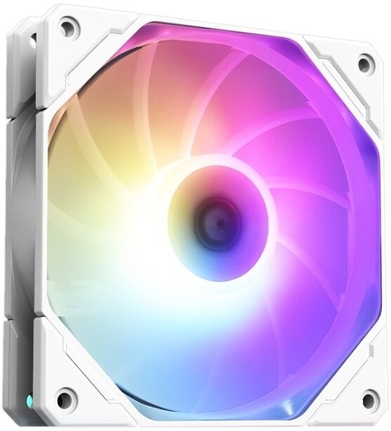 ID-Cooling Вентилятор ID-Cooling TF-12025-PRO-ARGB WHITE d120мм, 500-1800об./мин, подсветка (питание от мат. платы) (ret)