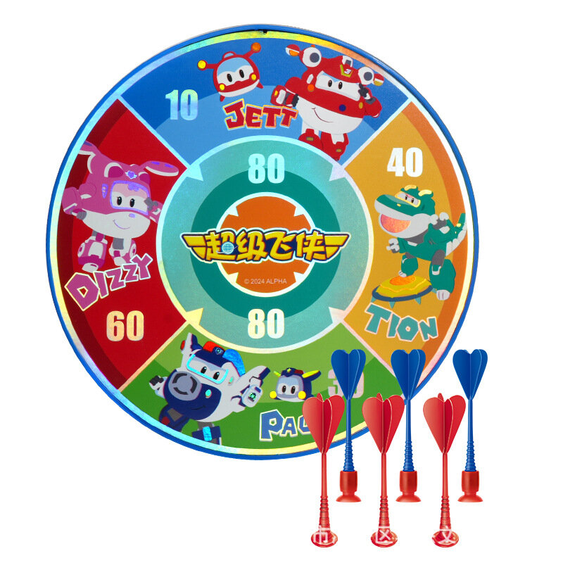 Супер крылья, присоска, безопасная магнитная двусторонняя липкая мишень для дартса, игрушки для детей для активного отдыха на улице и в помещении