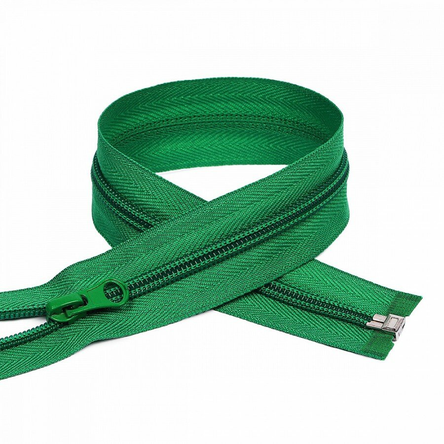 Молния MaxZipper пласт. спираль N5-N 50см цв. F243 зеленый уп.10шт