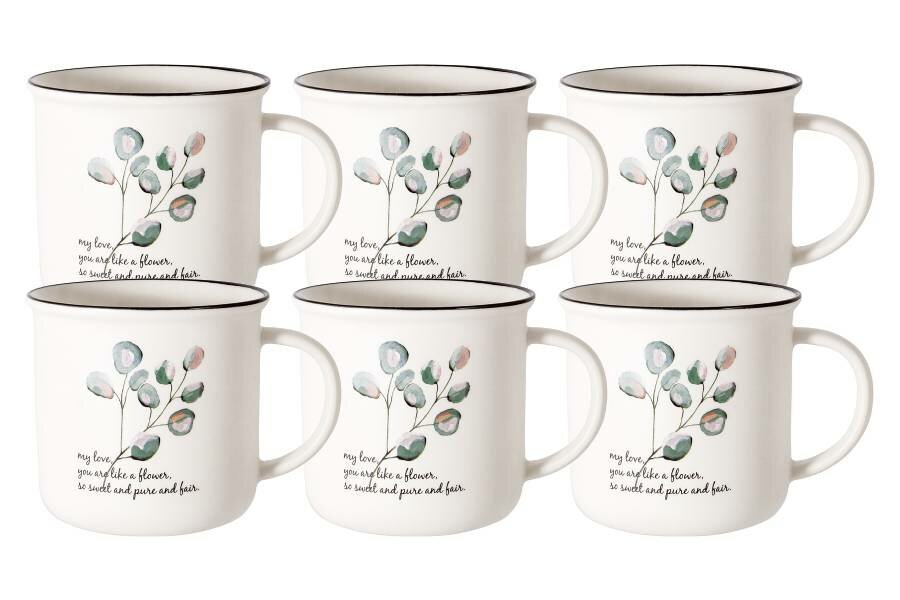 Набор кружек Anna Lafarg Herbarium