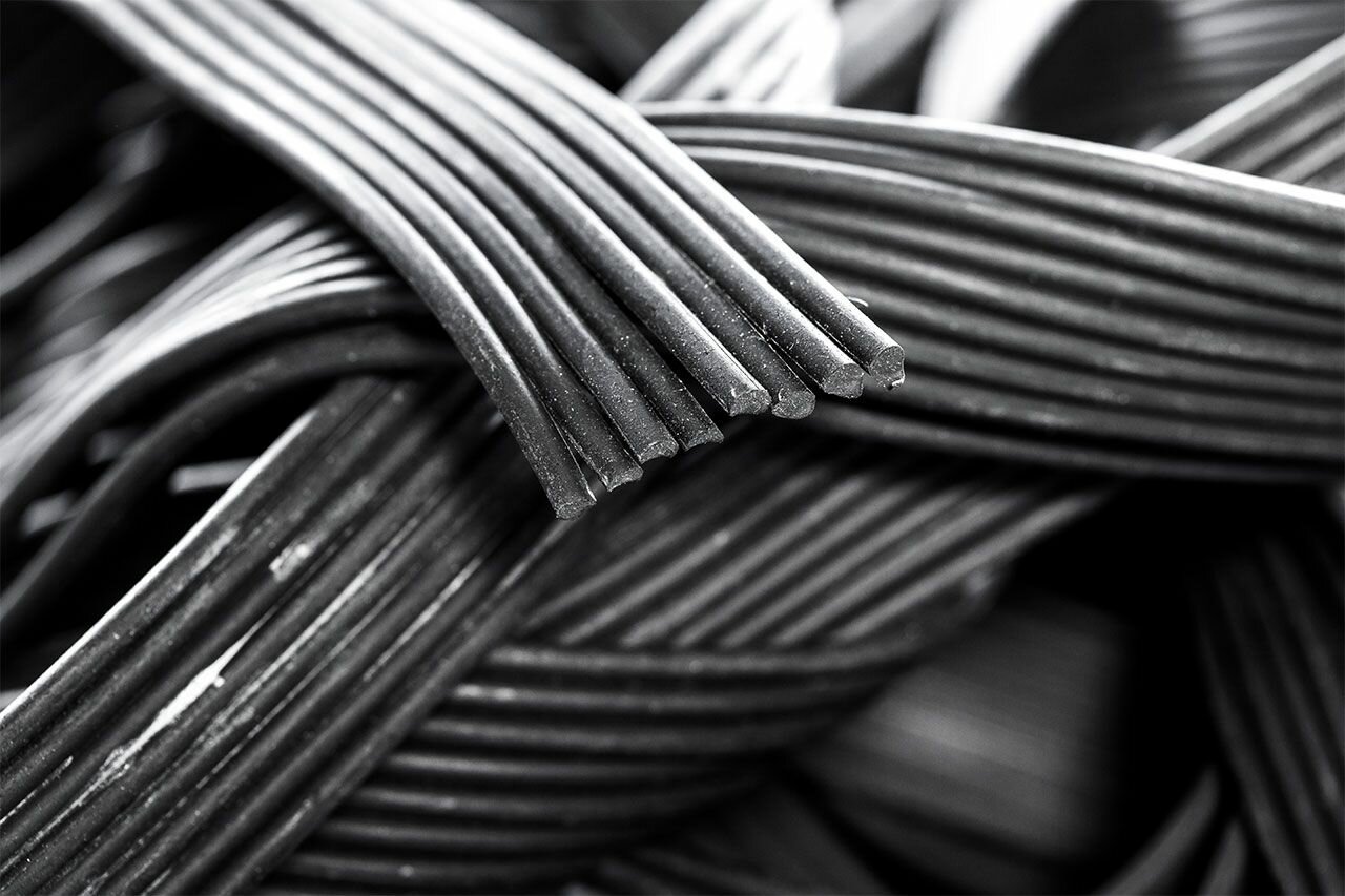 Шнур резиновый 1-1с Ф 5мм х3м ГОСТ 6467-79