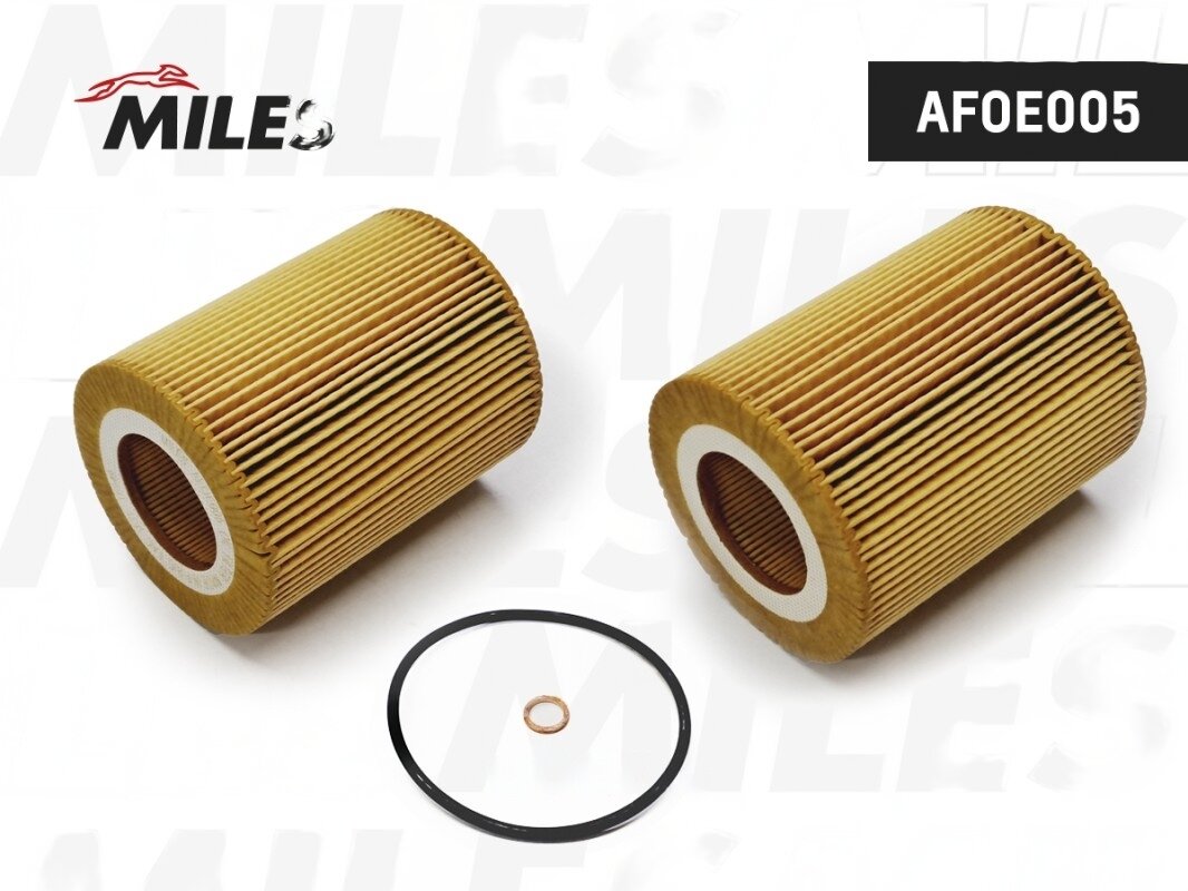 Фильтр масляный BMW 3 (E36, E46) 90-, 5 (E39, E60) 95-, X3 (E83) 03-, X5 (E53) 00- Miles