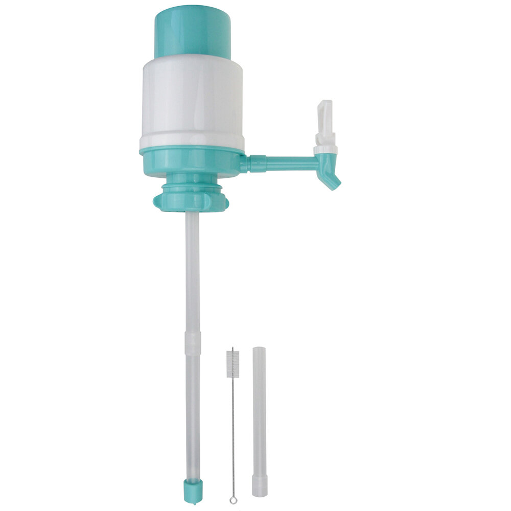 Насос ручной MasterProf MP-У ИС.131265, для воды, с краном, пластик, голубой