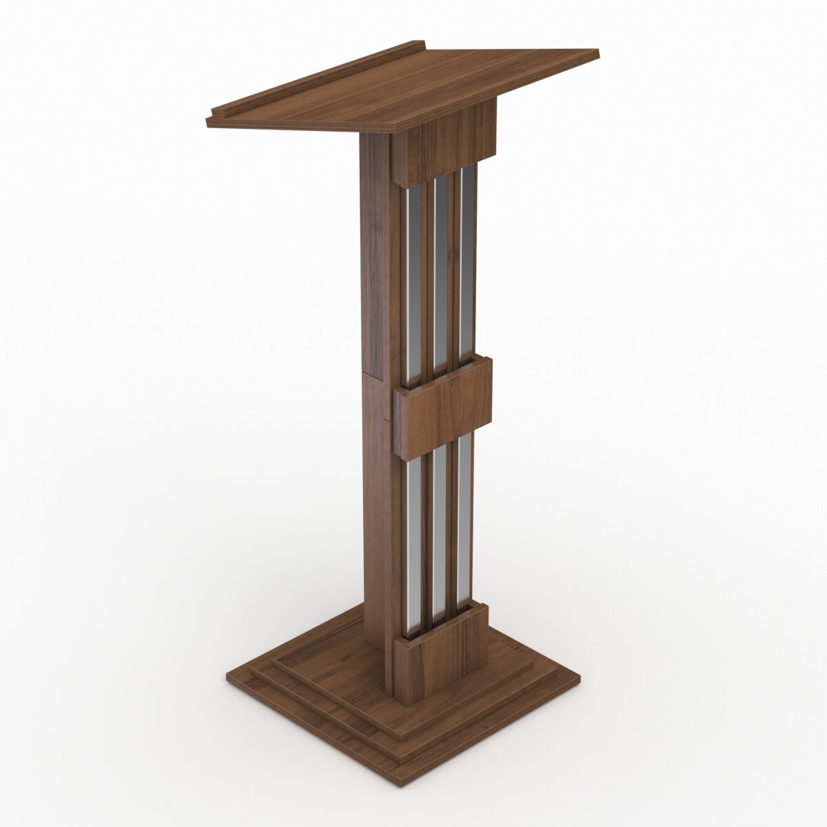 Трибуна "диктор" №44-ВБ-ХРОМ, Орех. Производитель товара - компания Westcom.