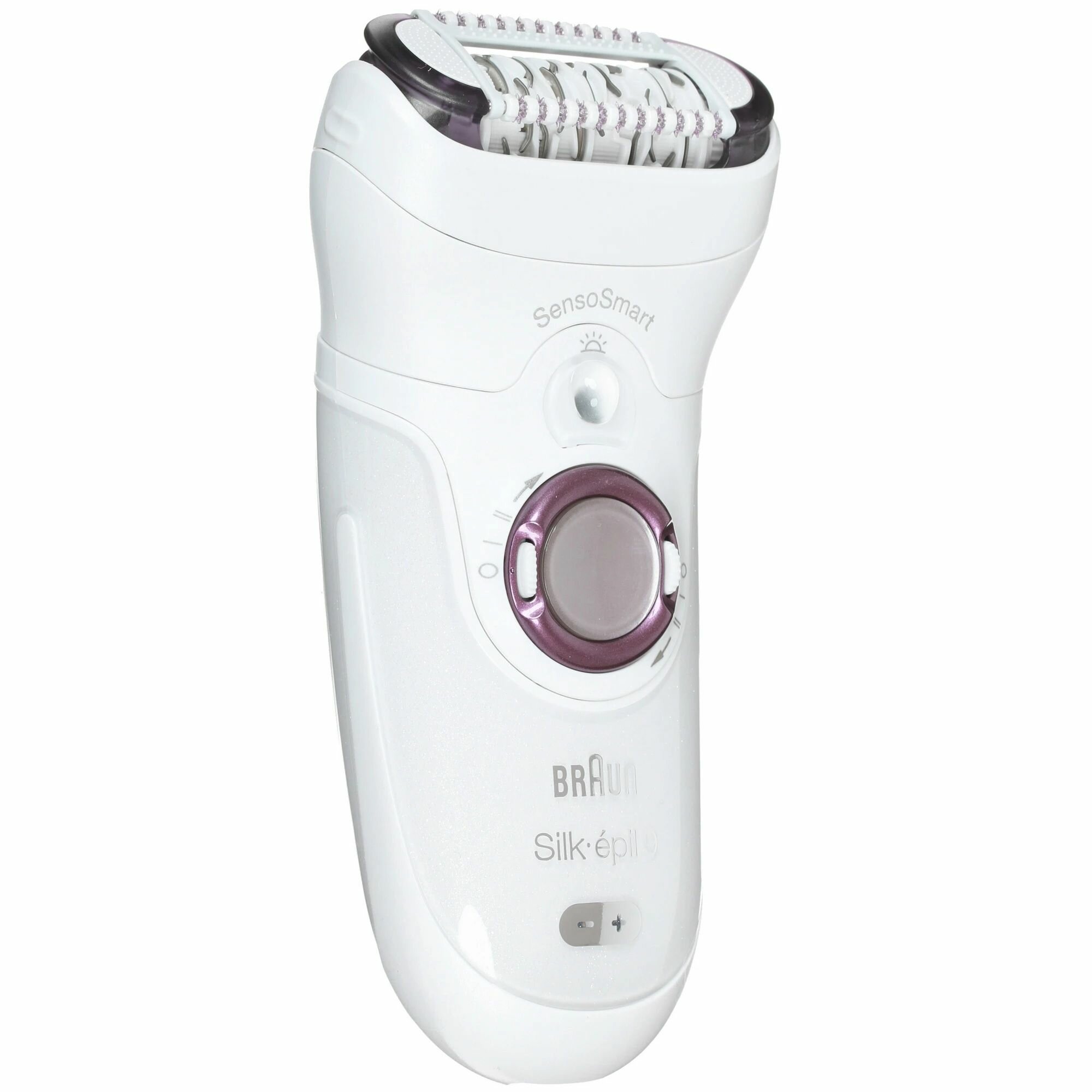 Эпилятор Braun Silk-Epil 9 S9-710 SensoSmart, плавающая головка, встроенный аккумулятор, белый — фото 1
