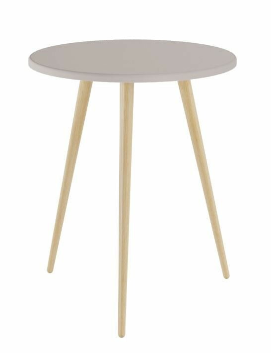 Стол Бекс 550 Red Black коричневый, дерево, круглая столешница, ножки