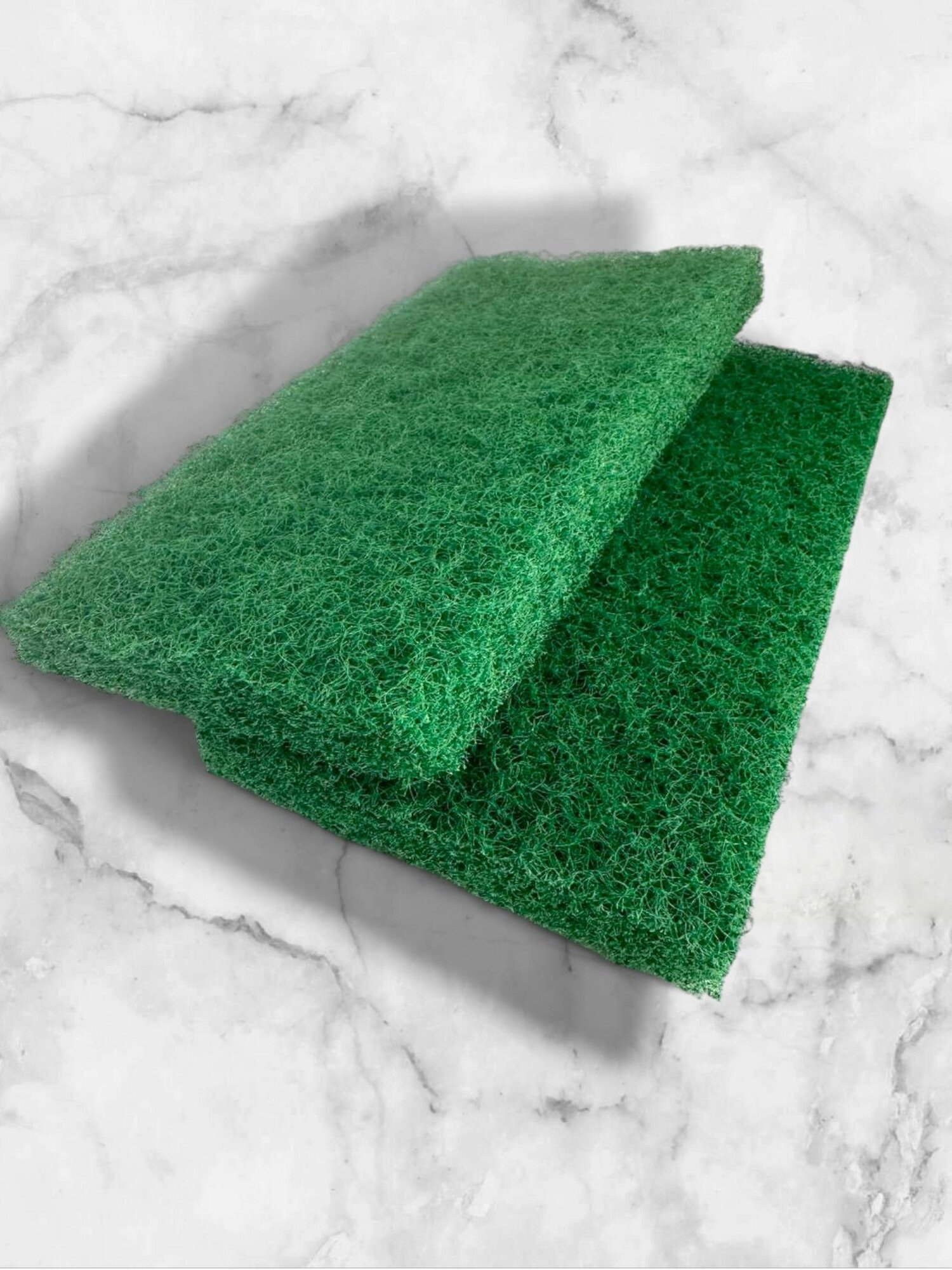 Пад (2 штуки) зеленый, абразивный для ручного скурблока