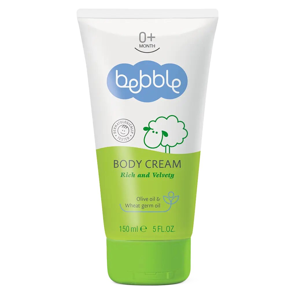 Bebble Крем для тела детский Body Cream 0+ 150 мл 1 шт