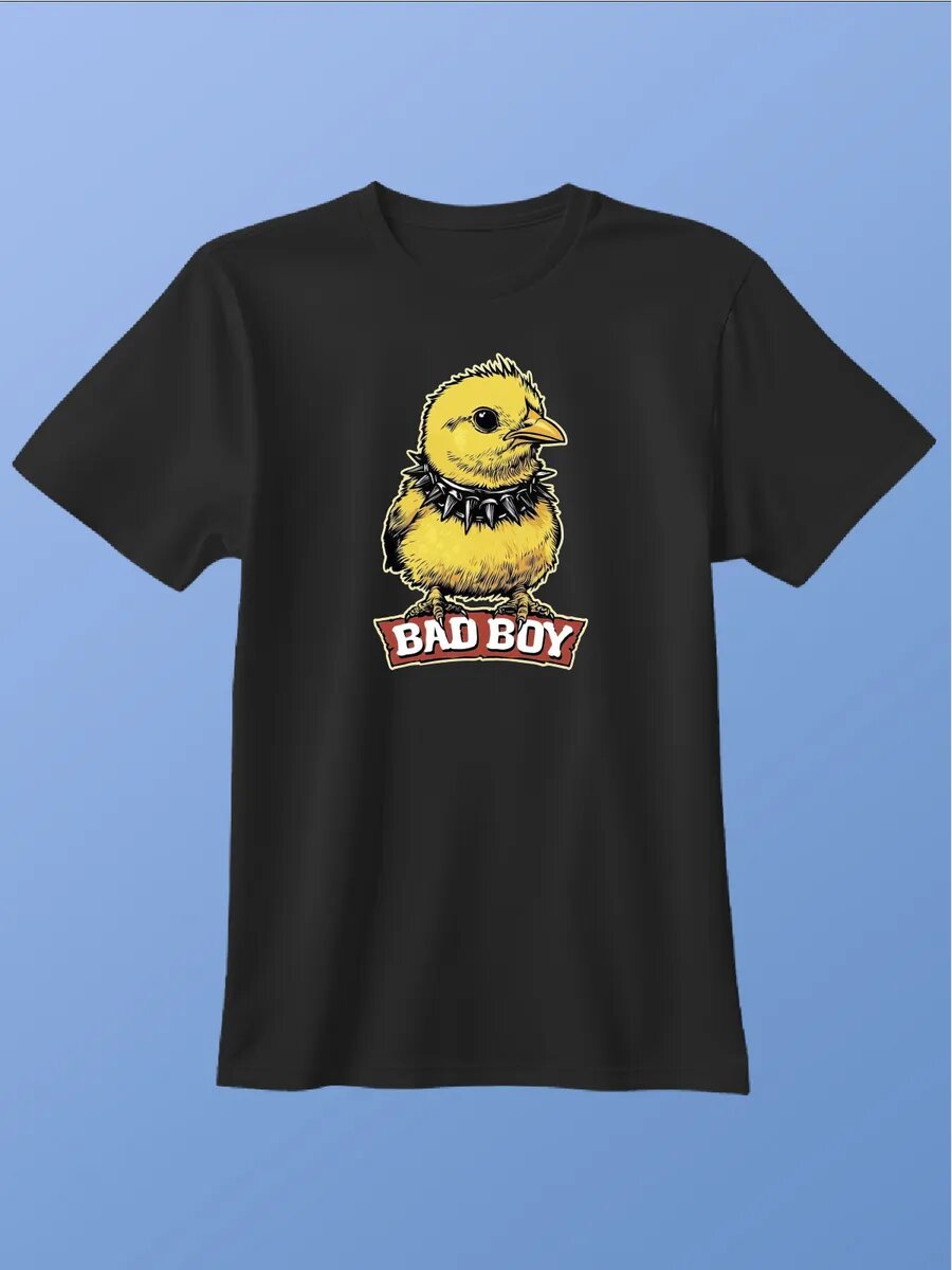 Футболка bad boy ципленок