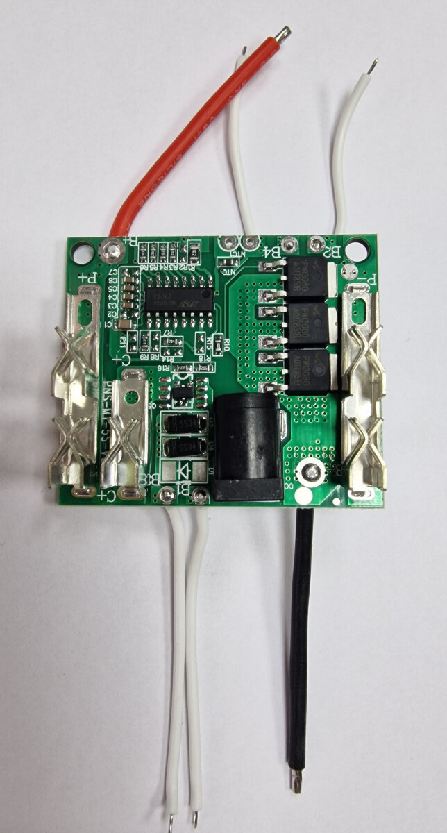 BMS 5S 20A 18/21V плата защиты