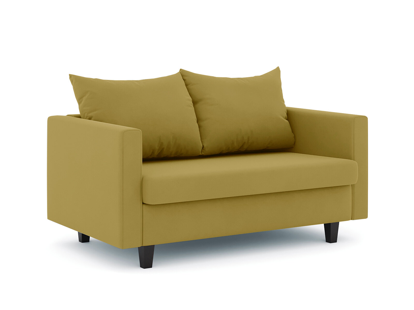 Диван прямой Балко, Горчичный