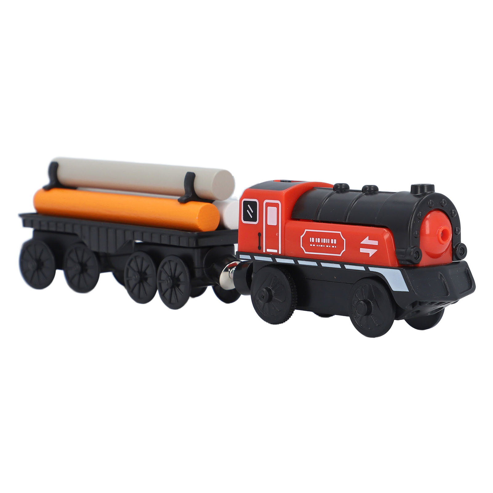 Электрический поезд на батарейках. Бесконечное веселье. Милый деревянный поезд для мальчиков и девочек с деревянными палками.