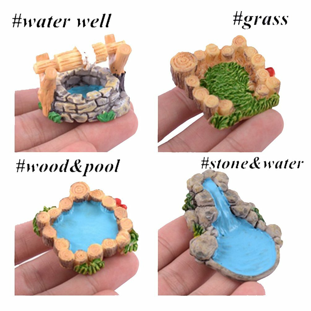 Модель стола из песка «Царство крабов» Микропейзаж Деревянная куча Маленькие украшения