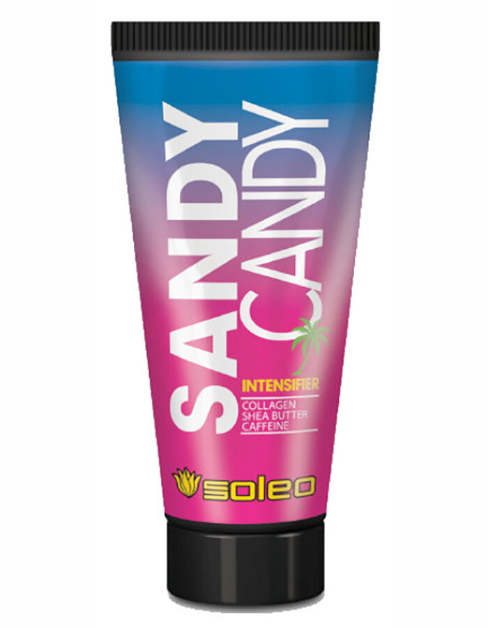 Soleo Sandy Candy - Интенсификатор загара с бронзатором серии с коллагеном, маслом Ши и кофеиином 150 мл