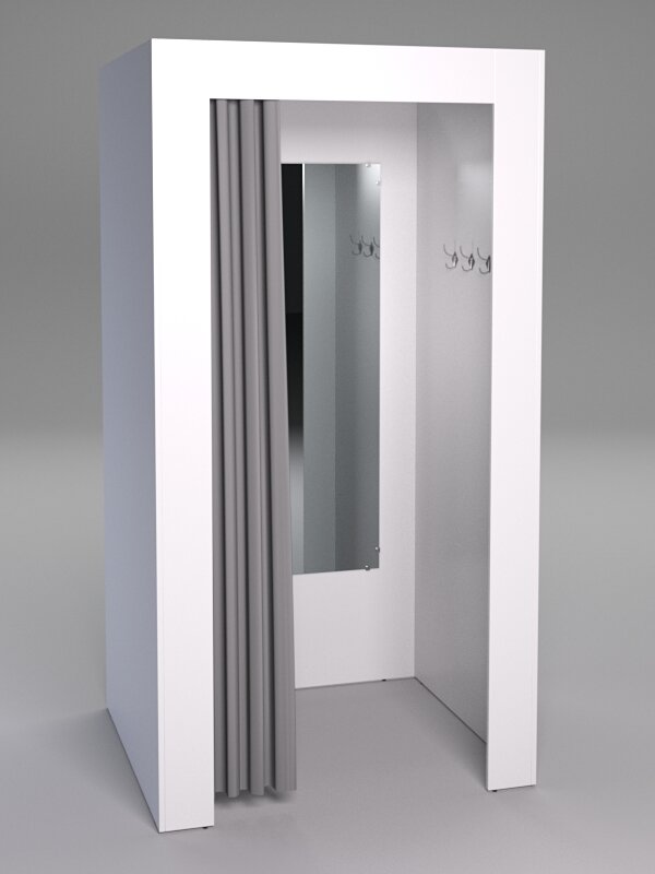 Примерочная для ПВЗ OZON, Белый. Производитель товара - компания Westcom.