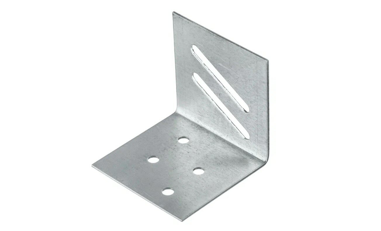 Уголок фиксирующий для дверного профиля UA-100A 2 мм, оцинкованная сталь