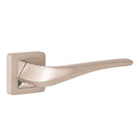 Ручки дверные (к-кт - 2шт.) CODE DECO H-22117-A-NISM Суперматовый никель